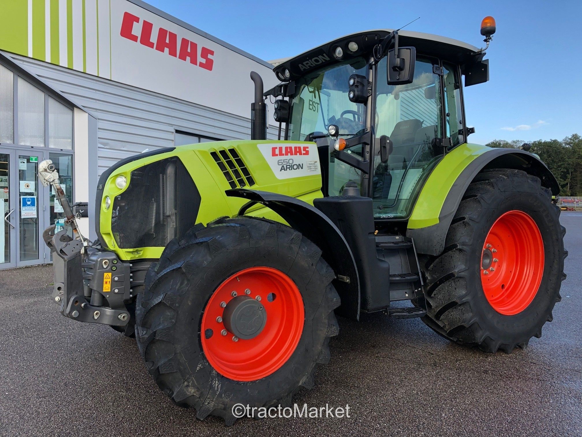 Claas Arion 650 cmatic t4 - tractoMarket